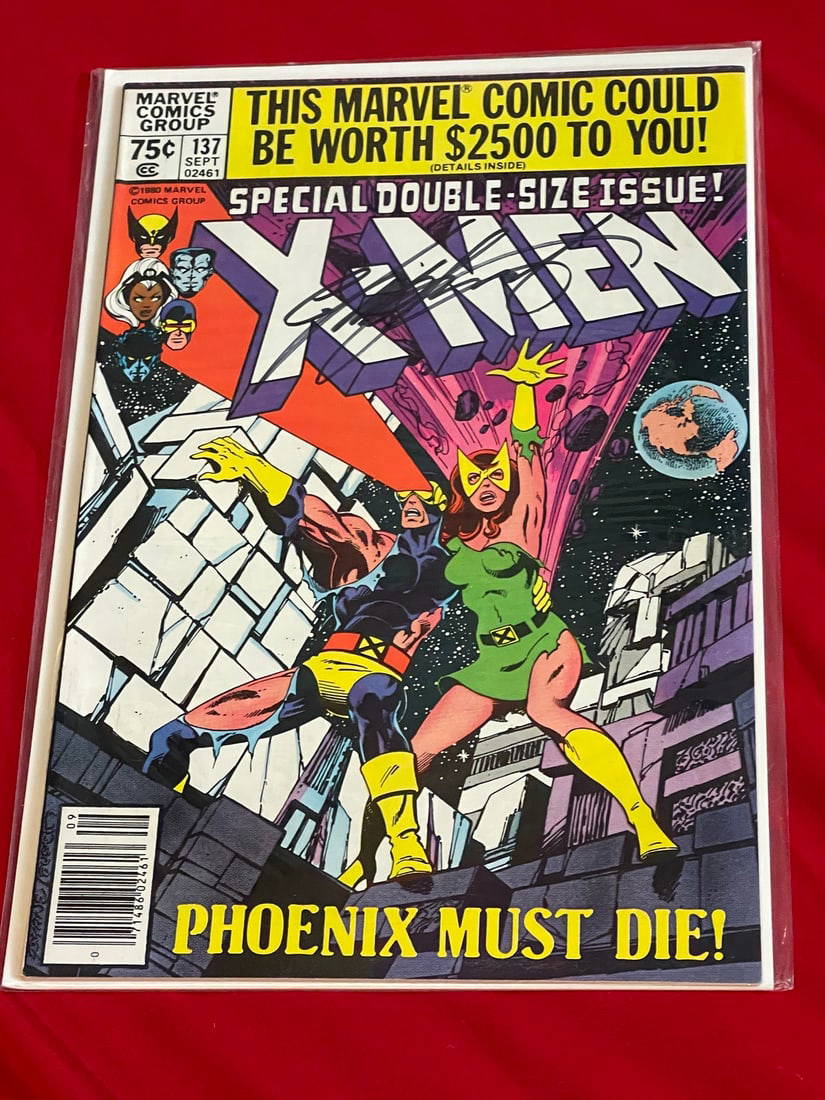 Marvel X-men 137 Signed Auction