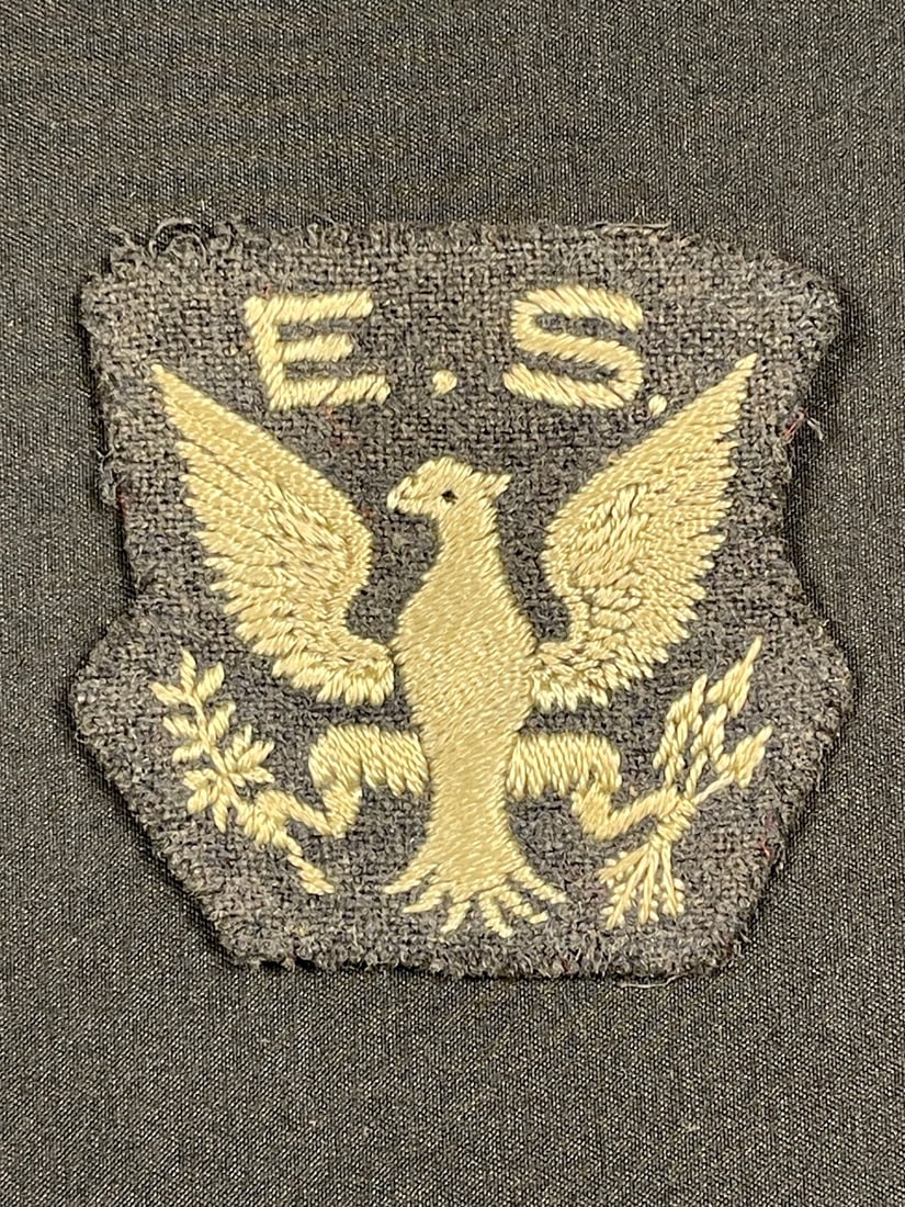 Wwii Rare Raf Eagle Squadron Shoulder Insignia Patch Auction