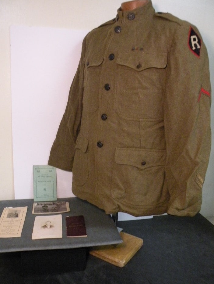 Ww1 31st Engineers Uniform Grouping Auction