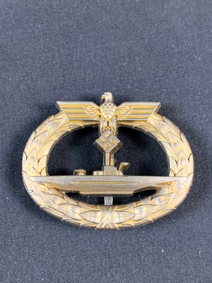1960s Made German U-boat War Badge Auction