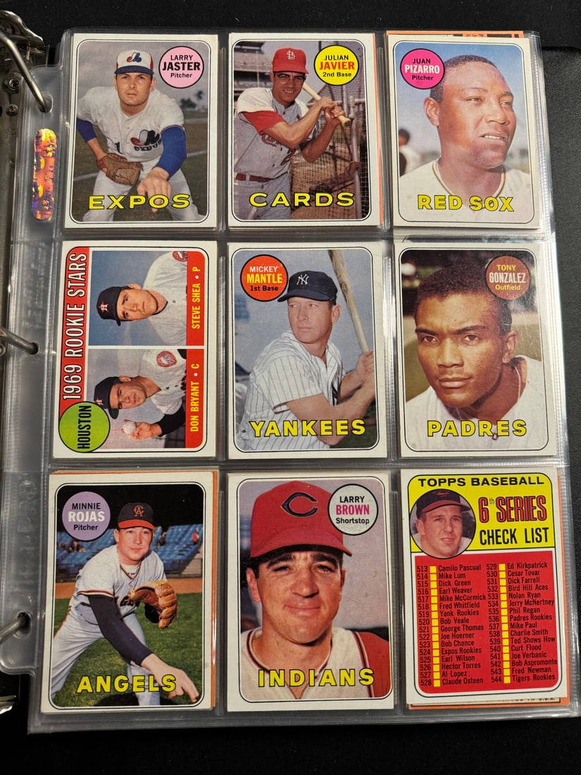 1969 Topps Baseball Complete Set Auction