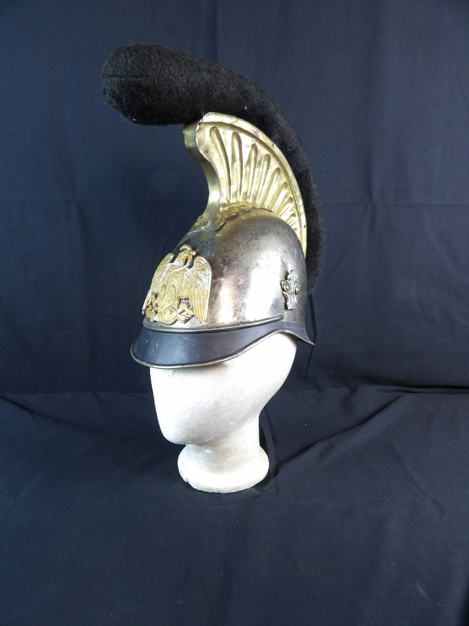 Original Mexican Dragoon Helmet From The 1960 Movie "the Alamo" Auction