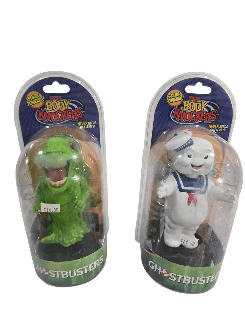 Neca Ghostbusters Body Knockers Solar Powered Stay Puff Marshmallow Man ...