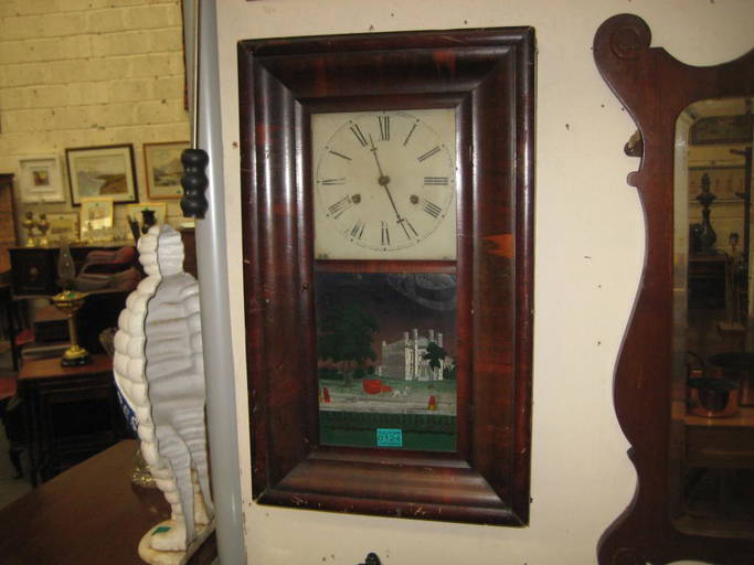 19th Century American Jerome Wall Clock
