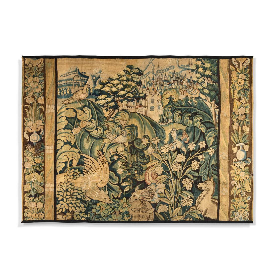 Fragment De Tapisserie, Atelier De La Marche (ou Anglards De Salers ...