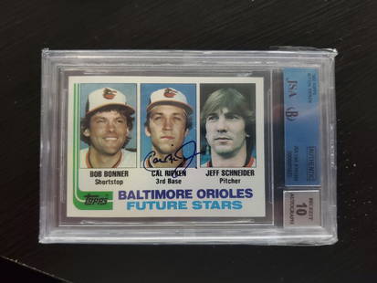 Autograph Cal Ripken Jr. Baseball