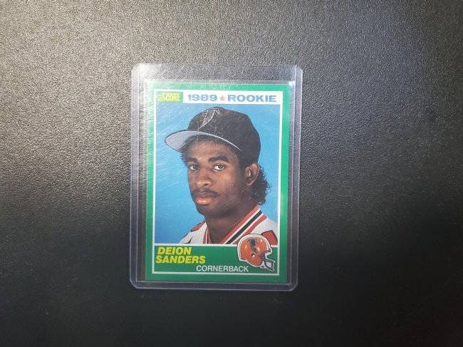 1989 Score Deion Sanders Rookie Card Rc #246 Falcons