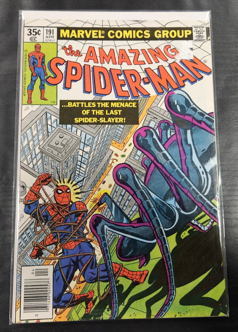 Amazing Spider-man # 191 The Menace Of The Last Spider-slayer-j.jonah ...