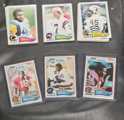 1982 Topps Football Complete Set (1 528) Lawrence Taylor Ronnie Lott Rc