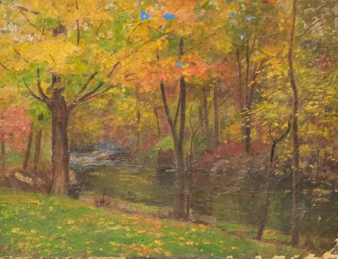 Forest Landscape Painting