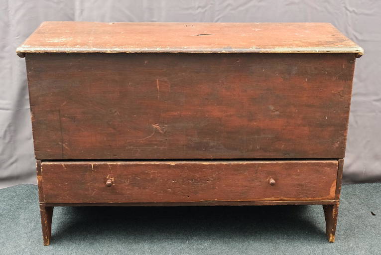 Primitive 19th Century Mule Chest
