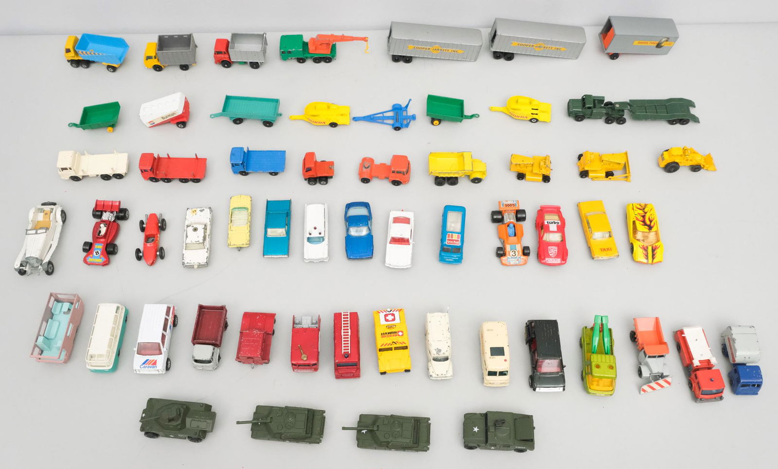 Large Collection Of Vintage Matchbox Lesney Cars