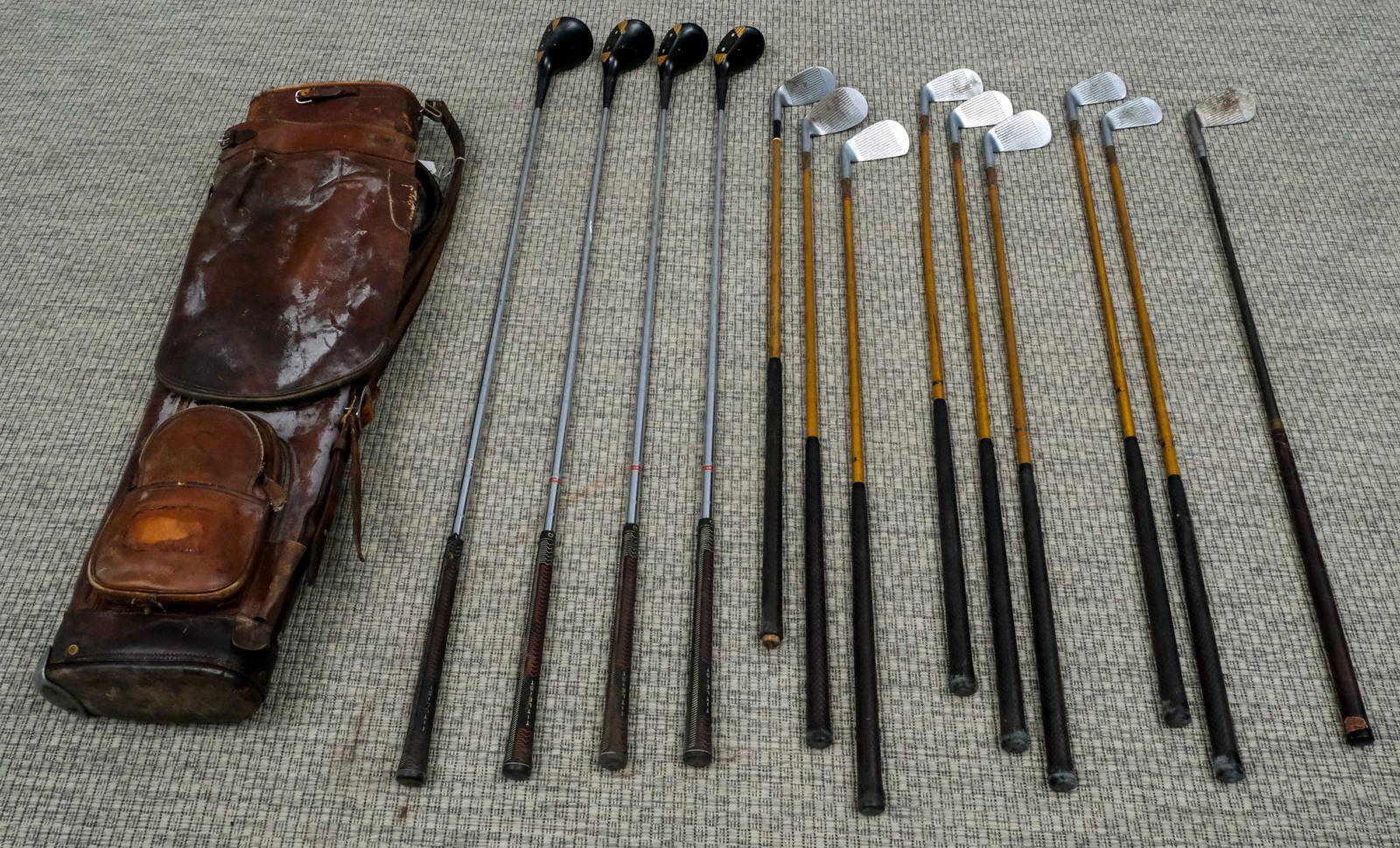 Set Of Vintage Golf Clubs Auction