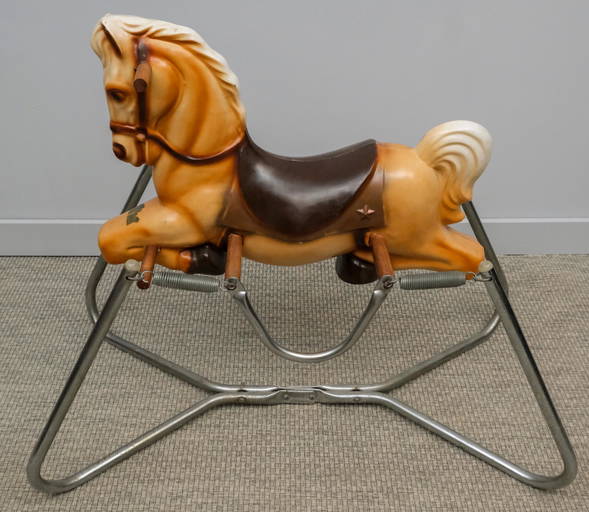 Vintage Wonder Horse Deluxe Spring Hobby Horse
