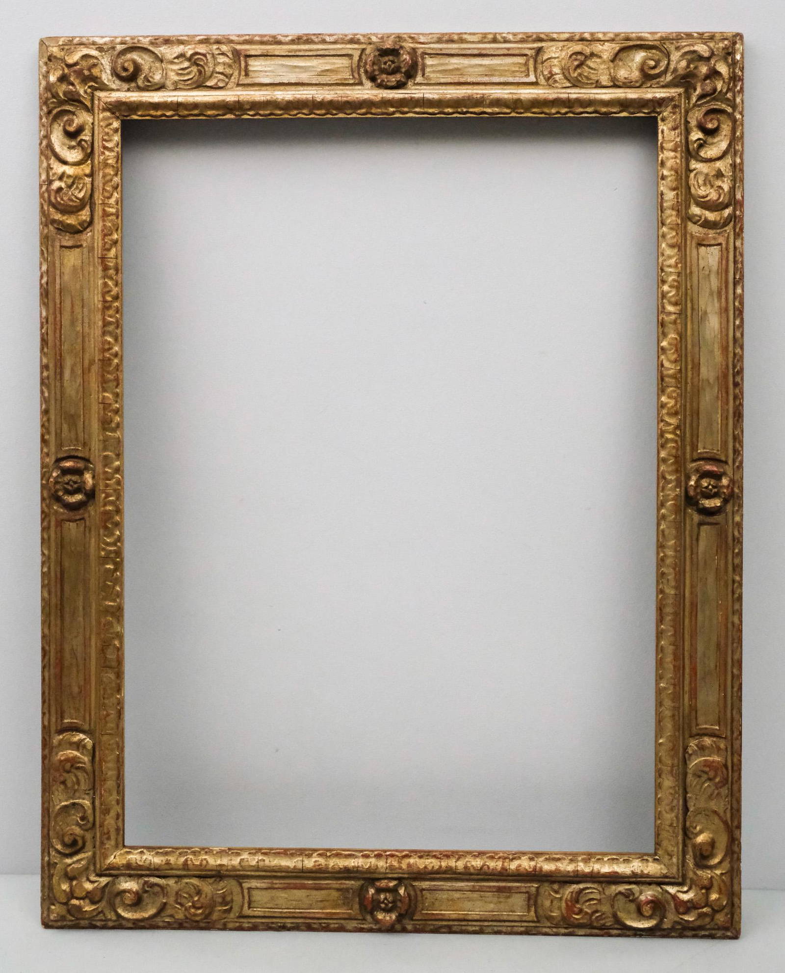 Newcomb Macklin Silver Leaf Frame 22" X 30" Auction