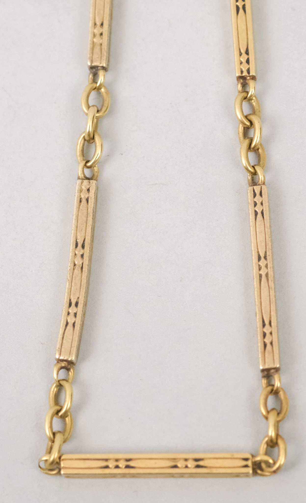 Antique 14k Gold Watch Chain Auction