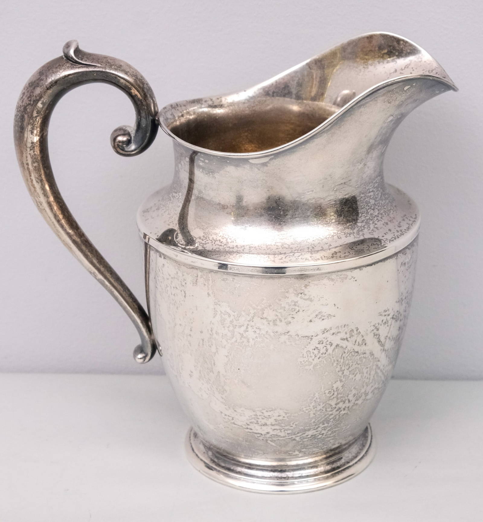 Wallace Sterling Silver Pitcher Auction