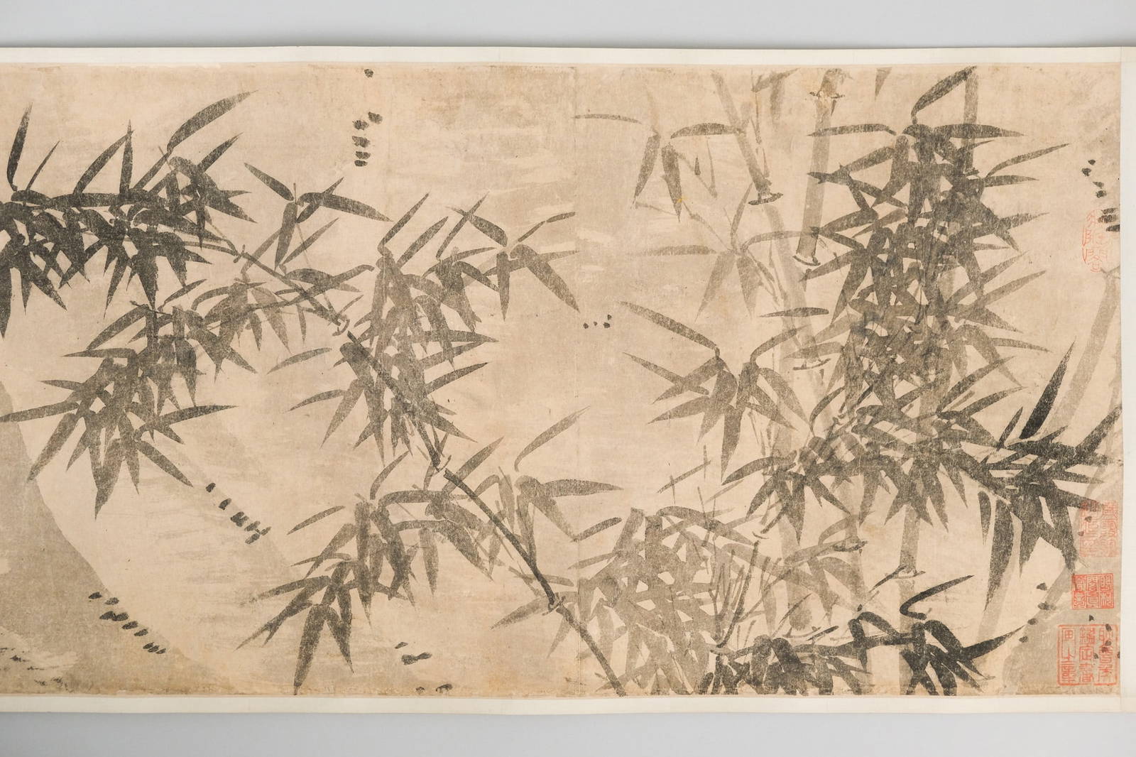 Exceptionally Long Bamboo Scroll Auction
