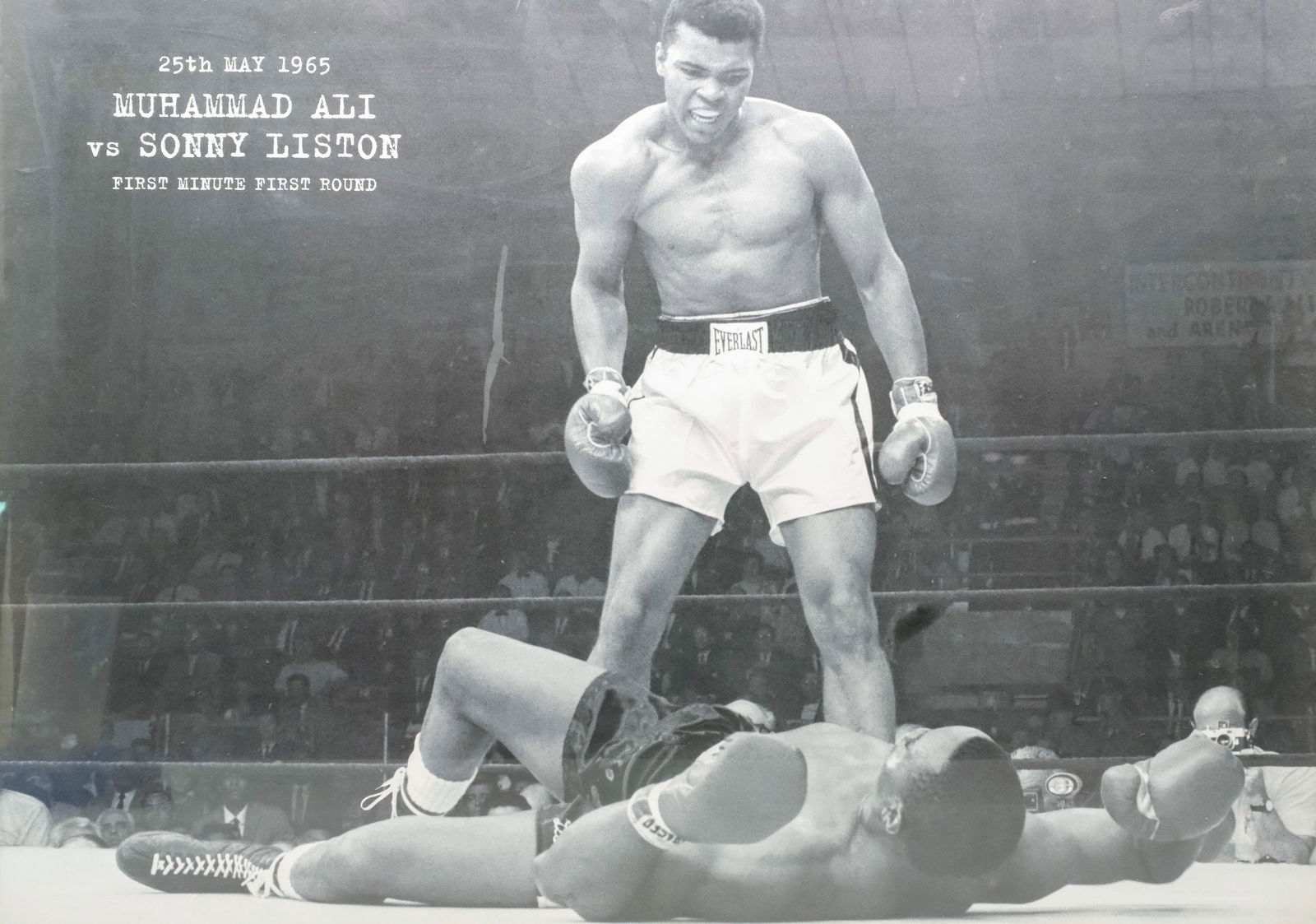 Muhammad Ali Vs. Sonny Liston Poster Auction