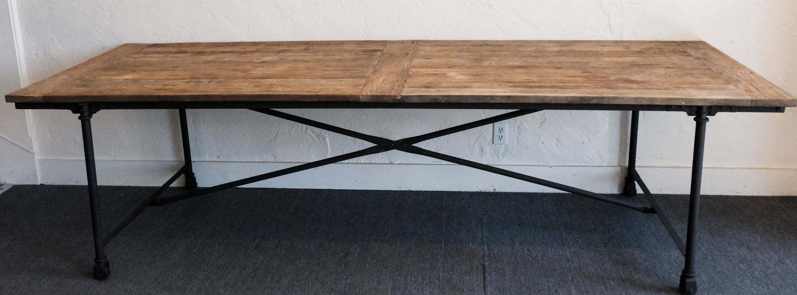 Restoration Hardware Flatiron Dining Table Auction