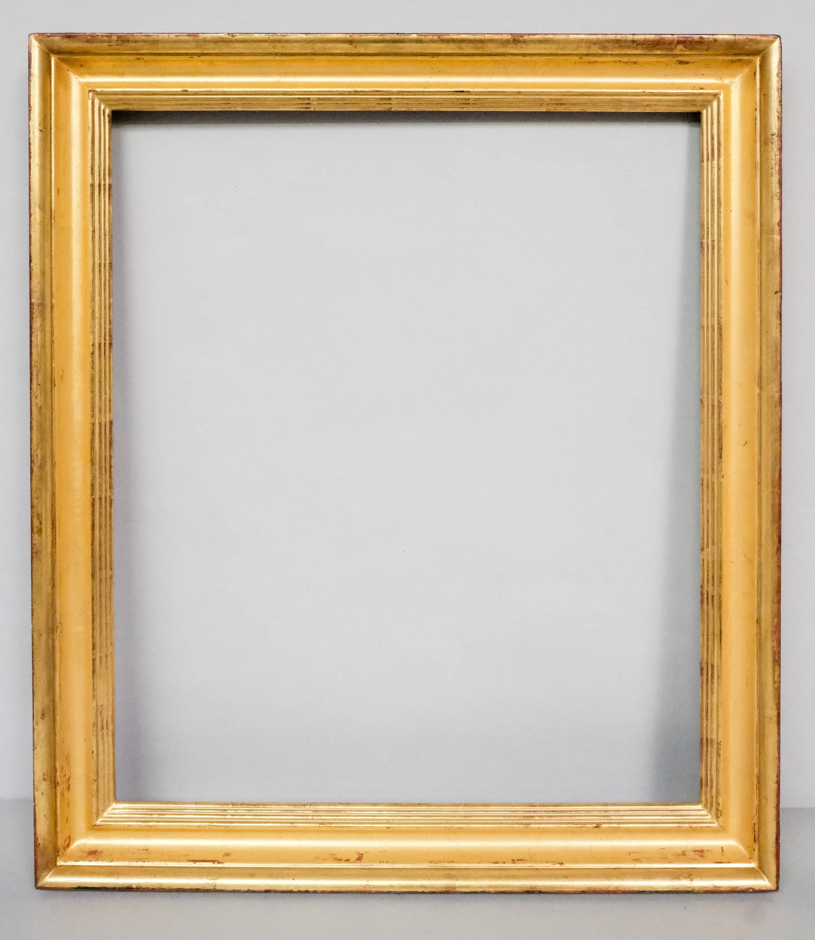 American Custom Gold Leaf Frame 22 3/4" X 26 3/4" Auction