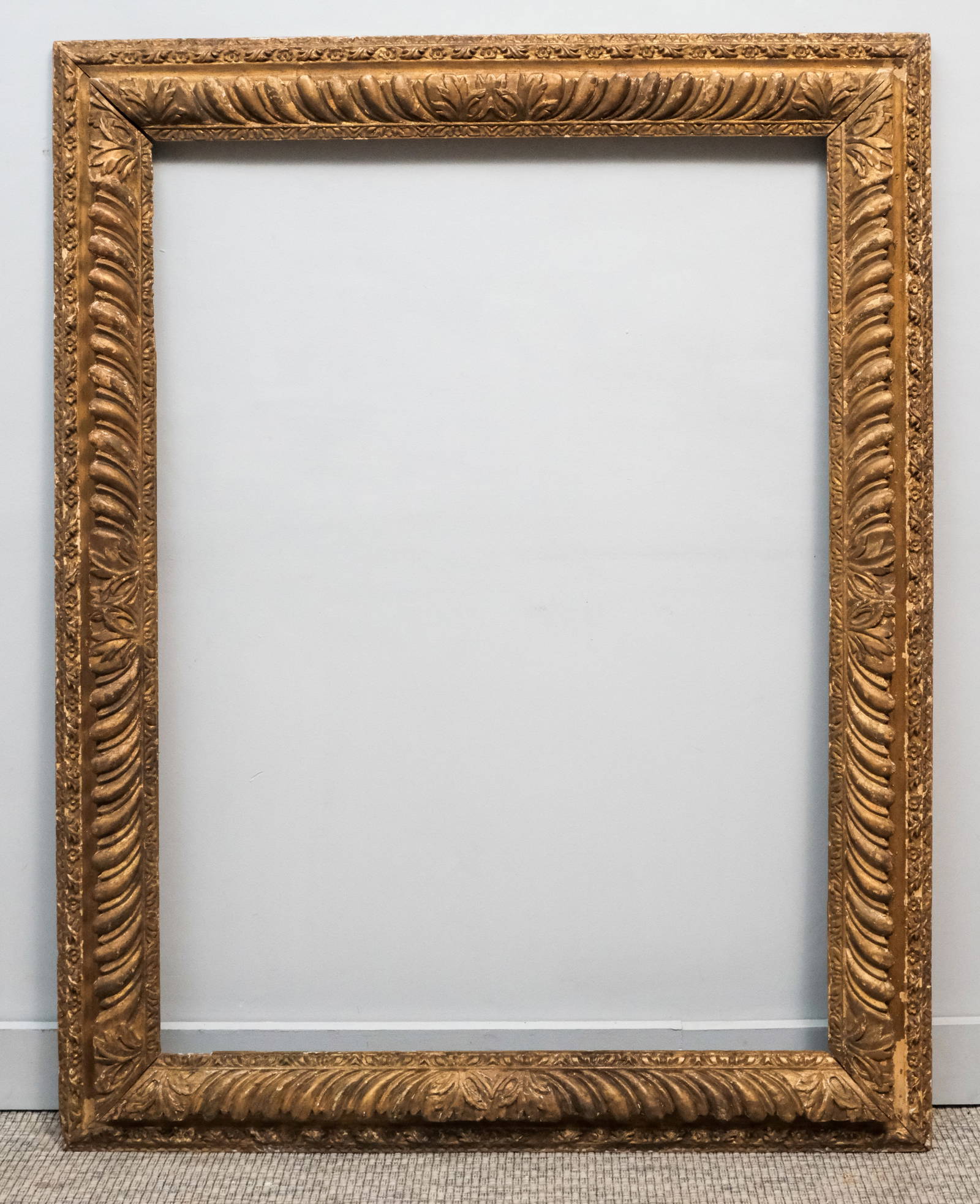 English Lely Giltwood Frame 33 1/2" X 46" Auction