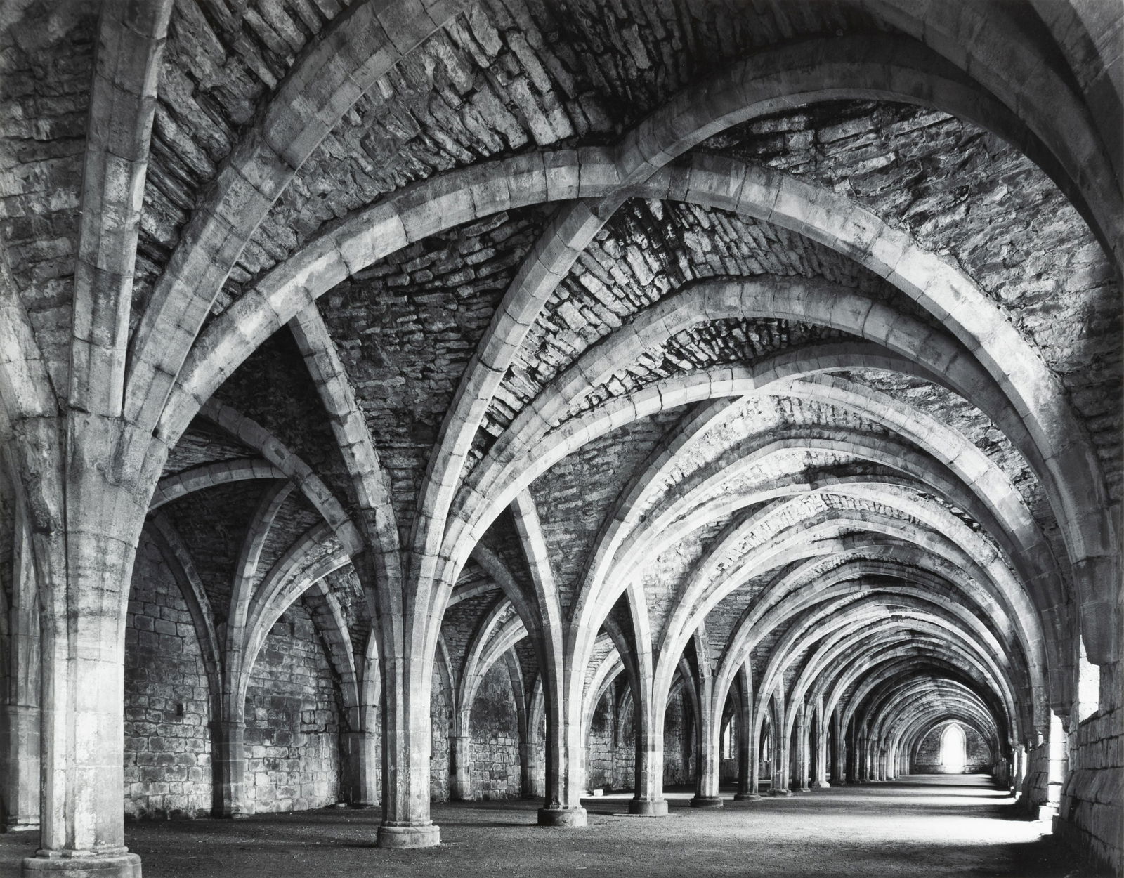 BRUCE BARNBAUM - Lay Brothers Refectory, Fountains (#0017) on Oct 09 ...