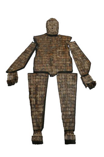 Jade Clothes Sewn With Gold Wire