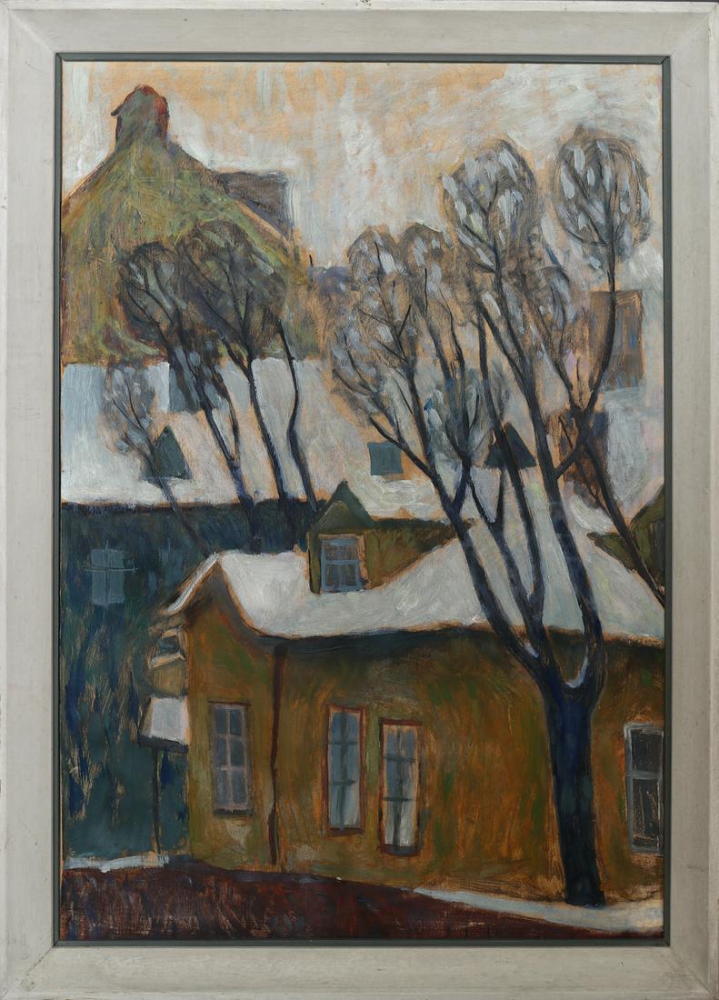 Olav Maran (estonian) Oil Painting