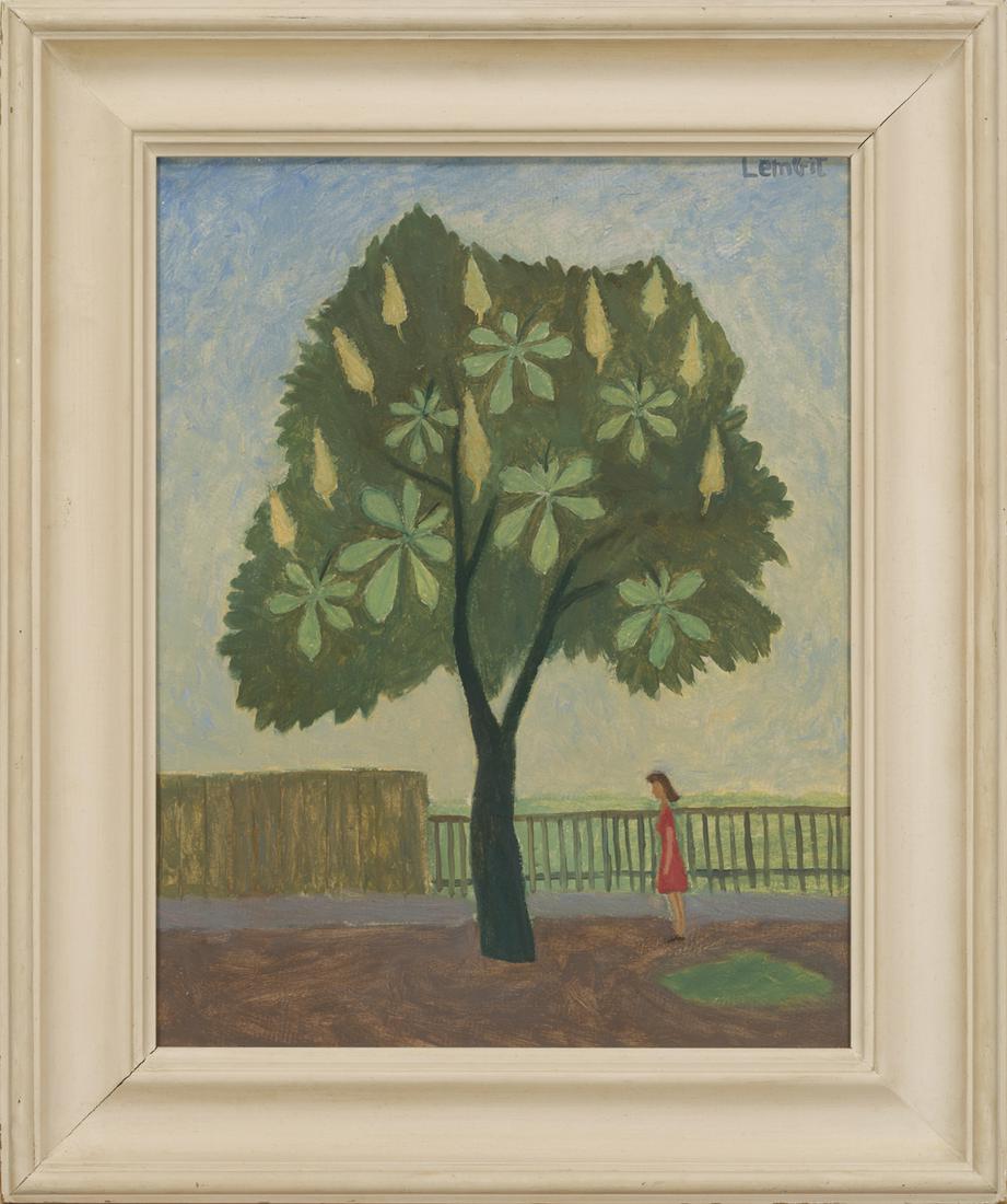 Lembit Sarapuu (estonian 1930) Tüdruk Kastani All