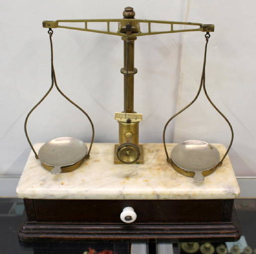 Antique Troemner Scale