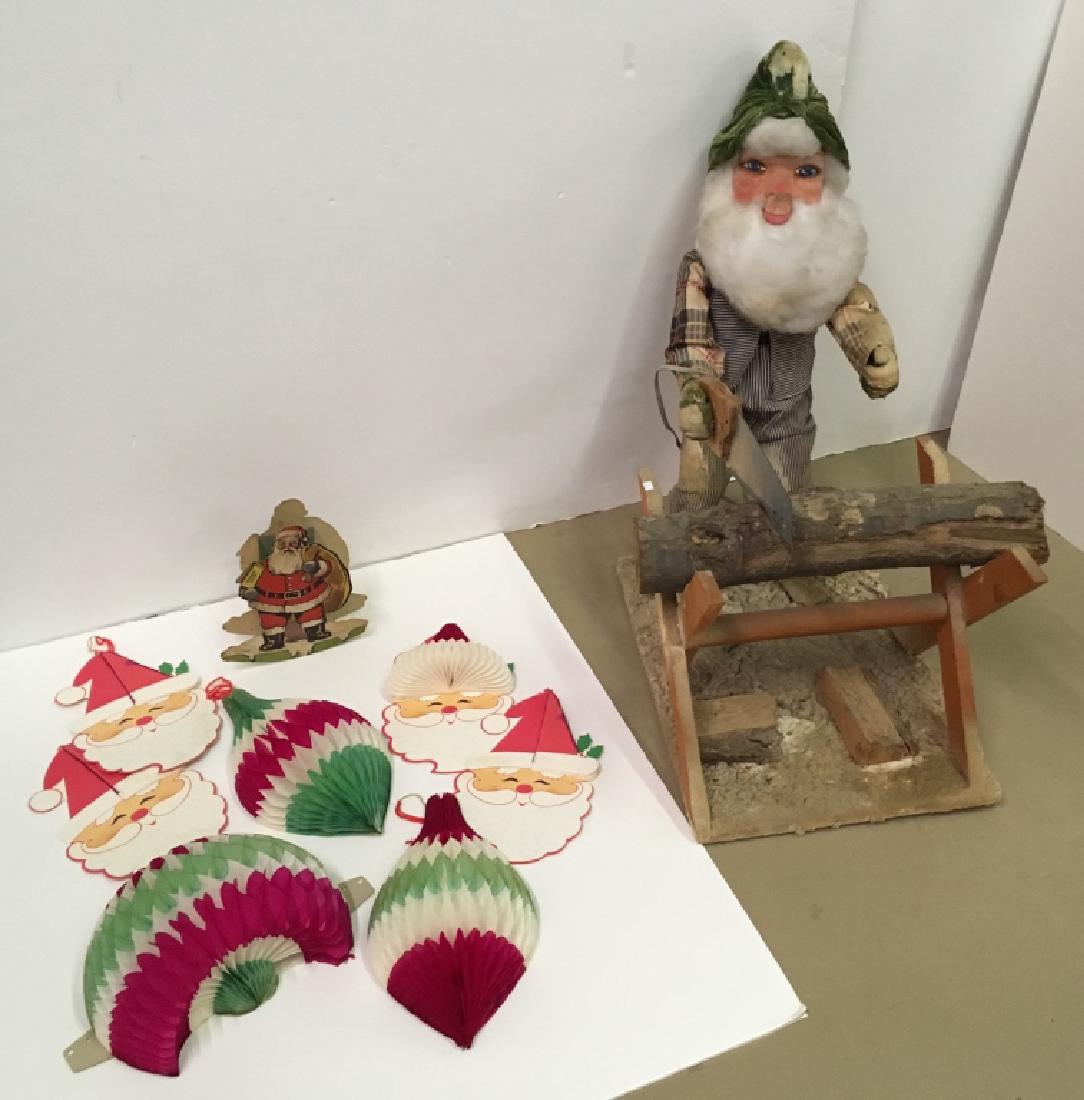 Vintage Christmas Elf Store Display & Decorations
