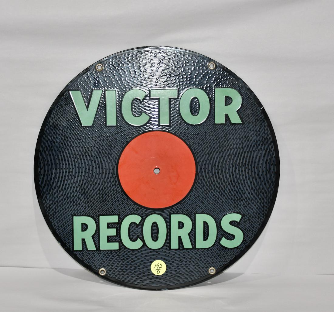 Columbia Records Porcelain Double Sided Sign. - Mar 19, 2017 | Dan ...