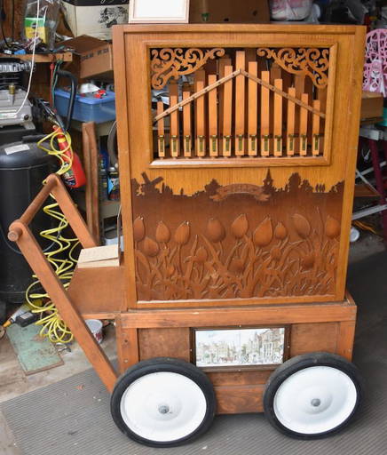 Street Organ, 27 Keyless Alan Pell Book Organ