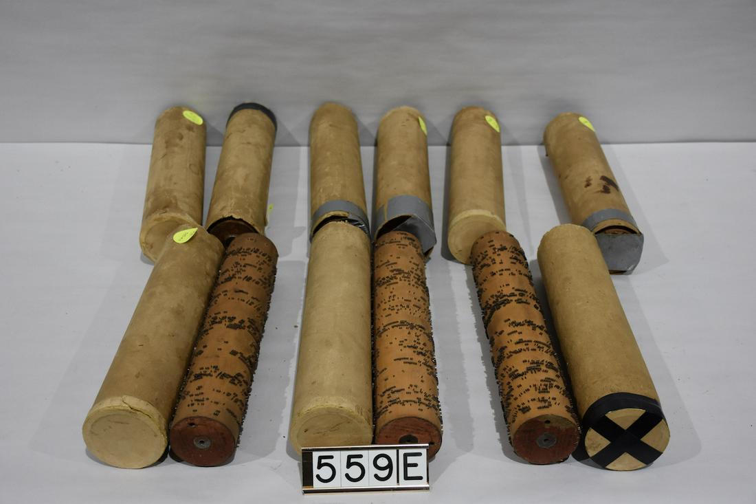 9 Roller Organ Cobs For A Grand Roller Organ