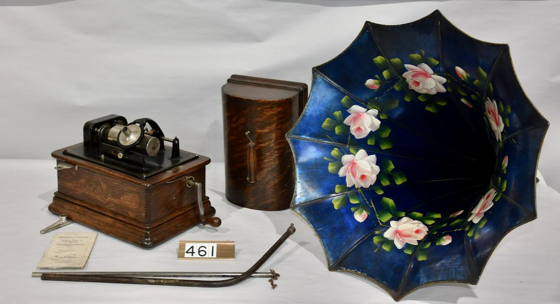 Edison Standard, Model E, cylinder phonograph - Apr 16, 2021 | Stanton ...