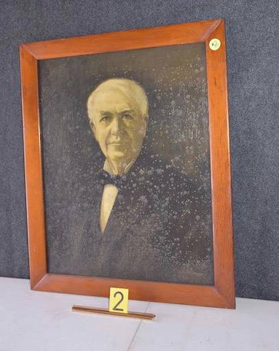 Edison Portrait Painting - Sep 02, 2021 | Stanton's Auctioneers ...
