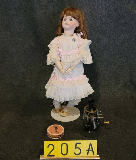 Antique Edison Talking Phonograph Doll
