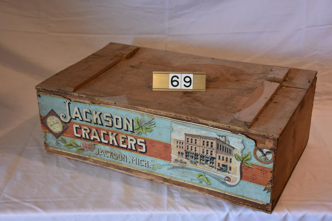 Rare Jackson Cracker Box - Sep 22, 2021 | Stanton's Auctioneers ...