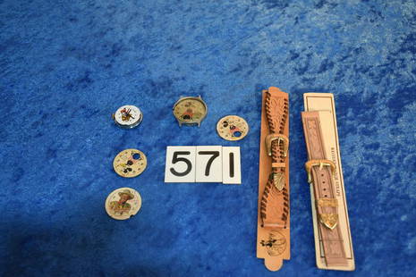 Gene Autry Western Character Pocket Watch.