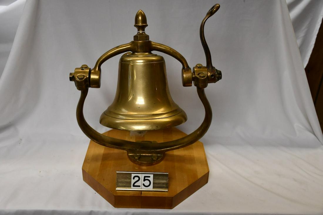 Fire Engine Bell - Sep 27, 2022 | Stanton's Auctioneers & Realtors in MI