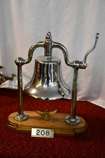 Nickel Fire Engine Bell