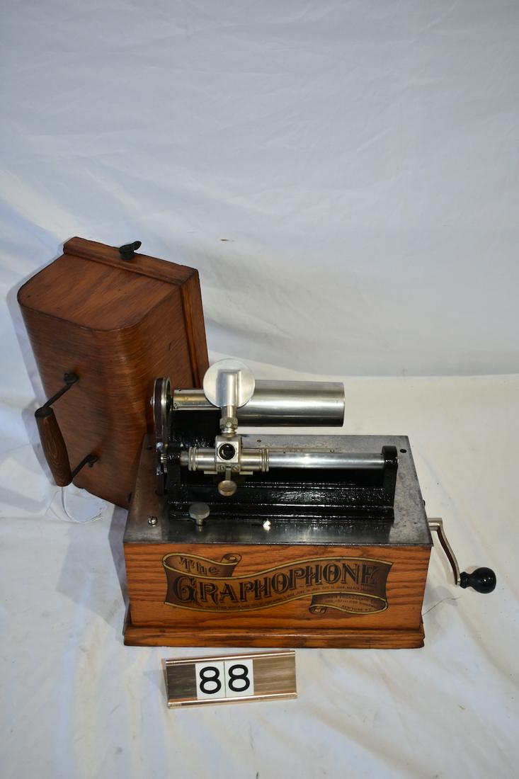 Columbia Type A Graphophone Cylinder Phonograph