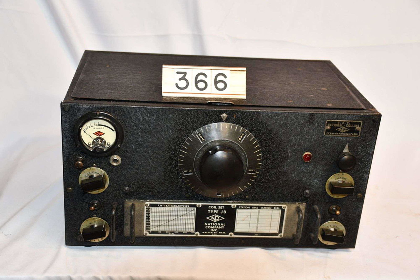 National Collins Radio Pre War Receiver