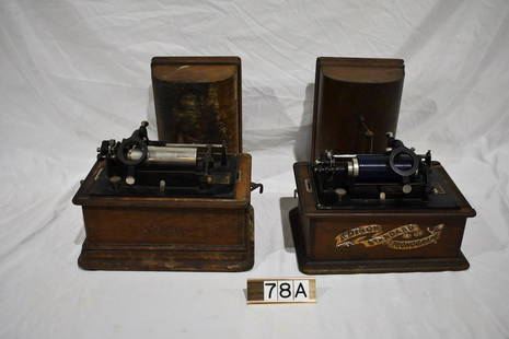 Edison 2 Latch Standard Cylinder Phonograph