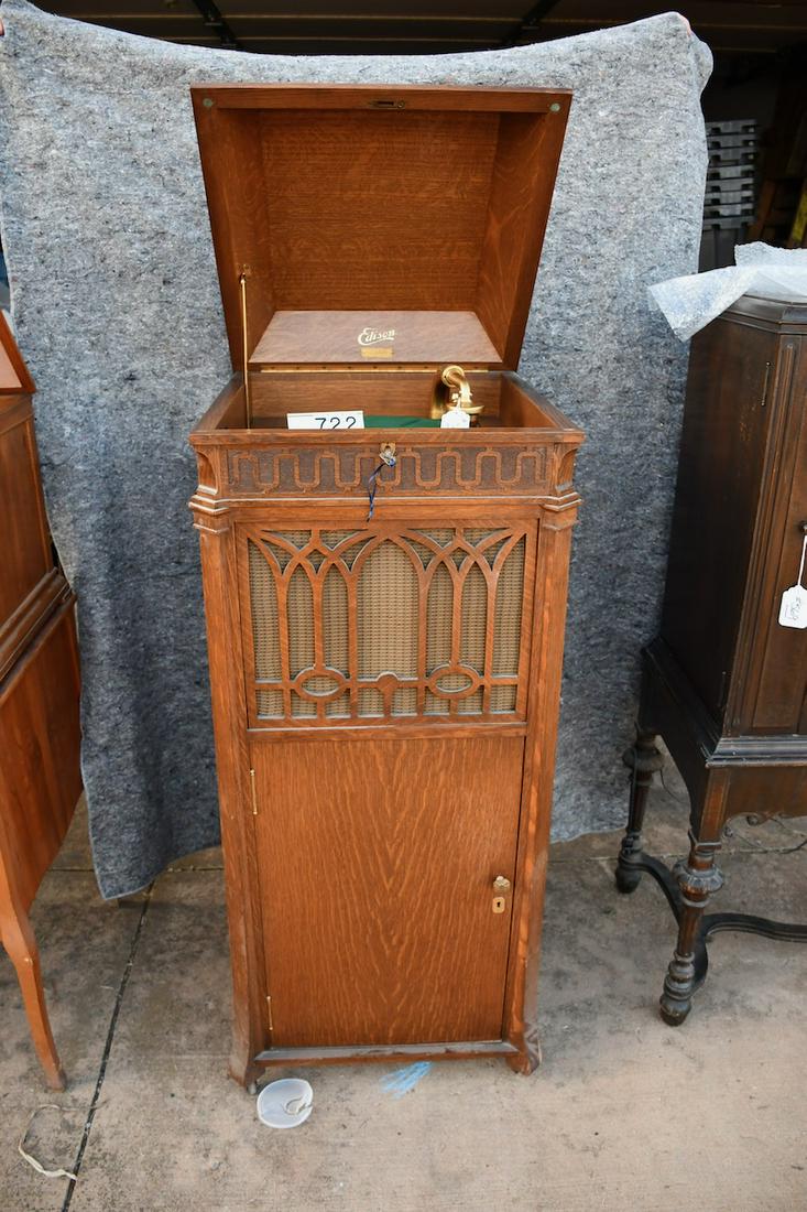 Edison C-250 Diamond Disc Phonograph Auction
