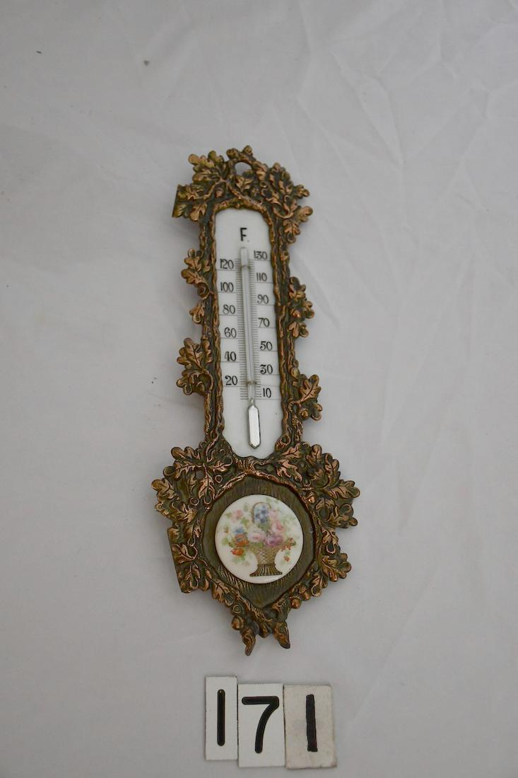 Victorian Wallmount Thermometer