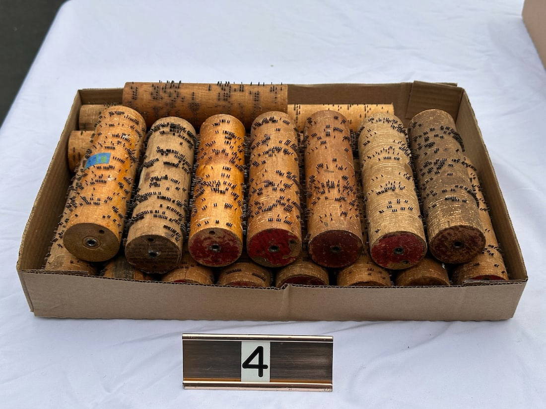 20 Roller Organ Cobs Auction