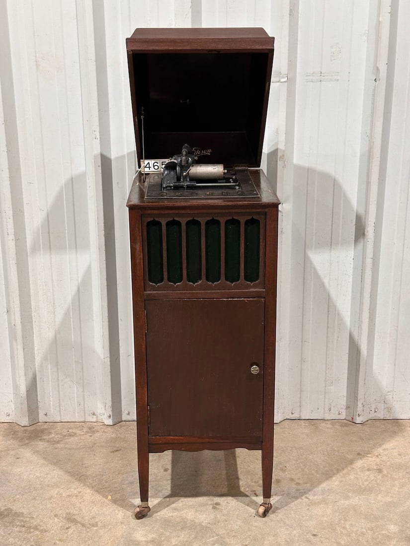 Edison Amberola 75 Cylinder Floor Model Phonograph Auction