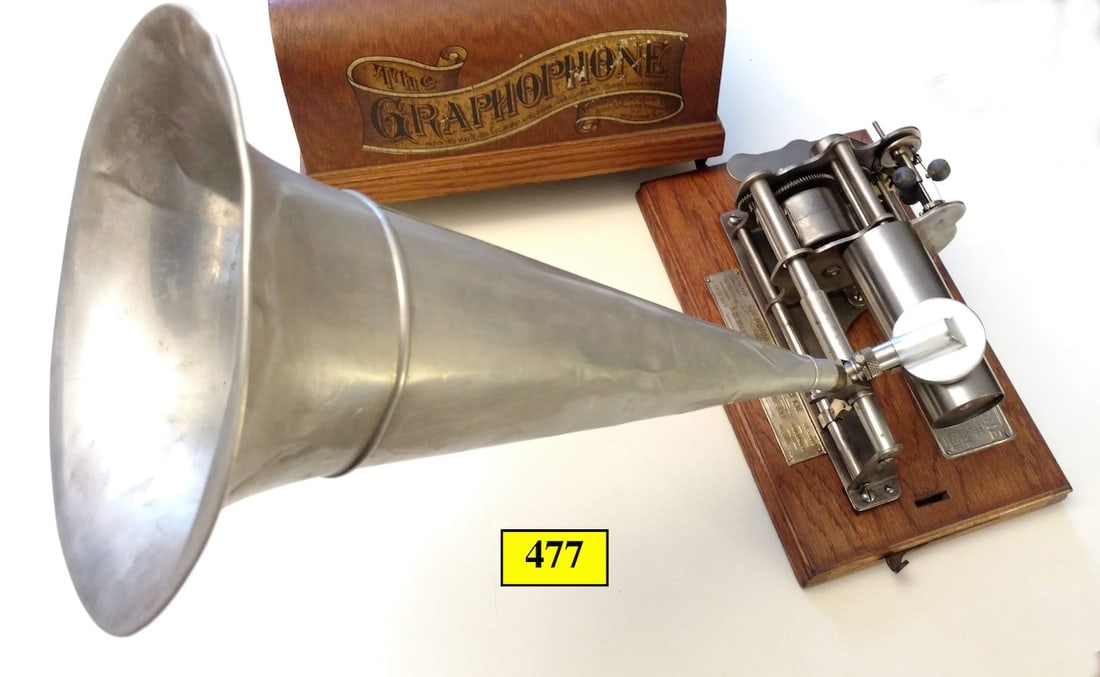 Columbia Graphophone Type B Cylinder Phonograph Auction